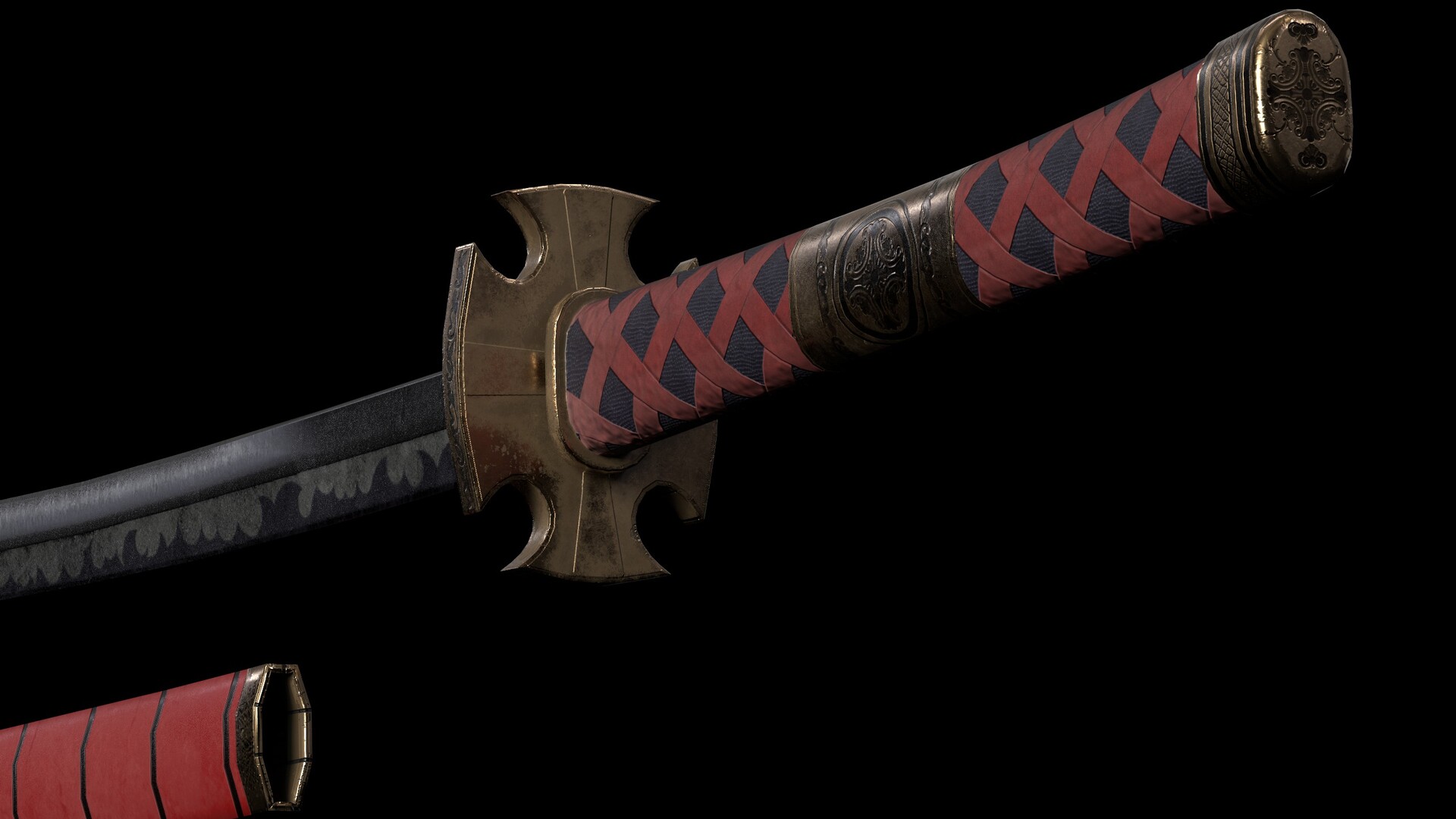 ArtStation - Roronoa Zoro's Swords