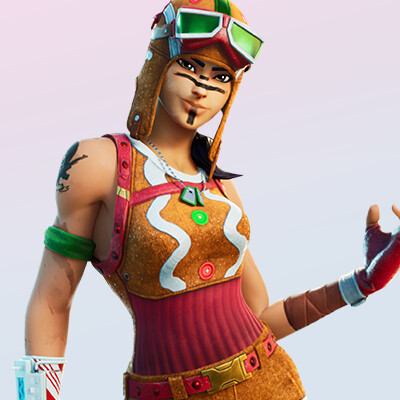 ArtStation - FORTNITE / GINGERBREAD RAIDER