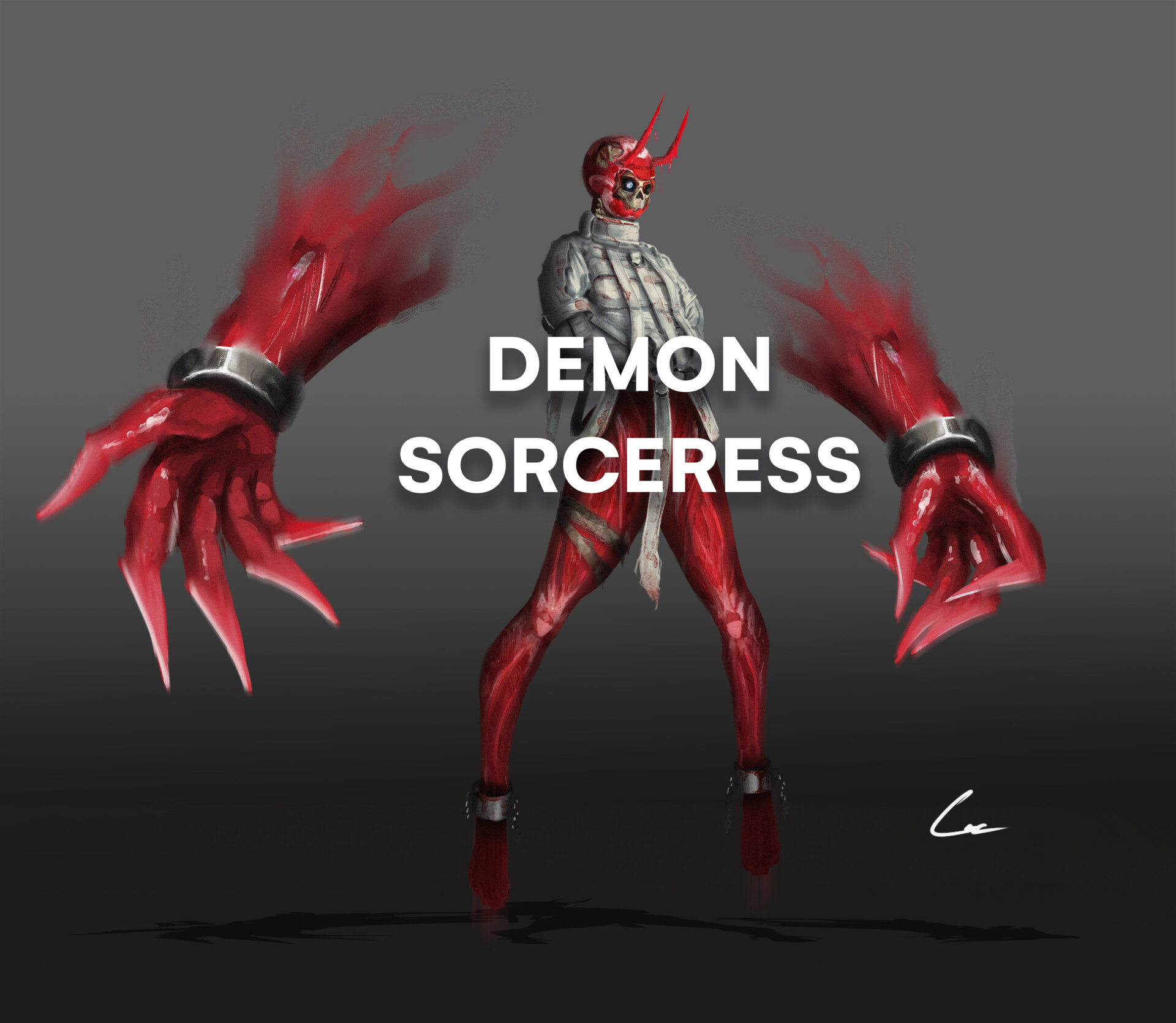 ArtStation - Demon Sorceress