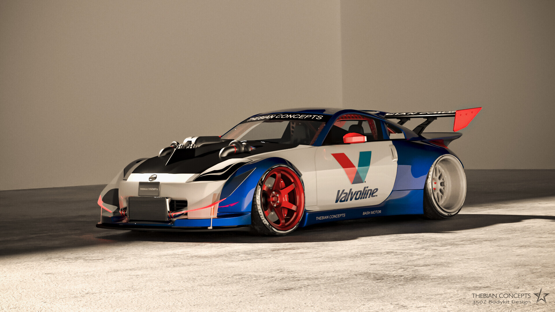 Nissan 350z Body Kit Wallpaper