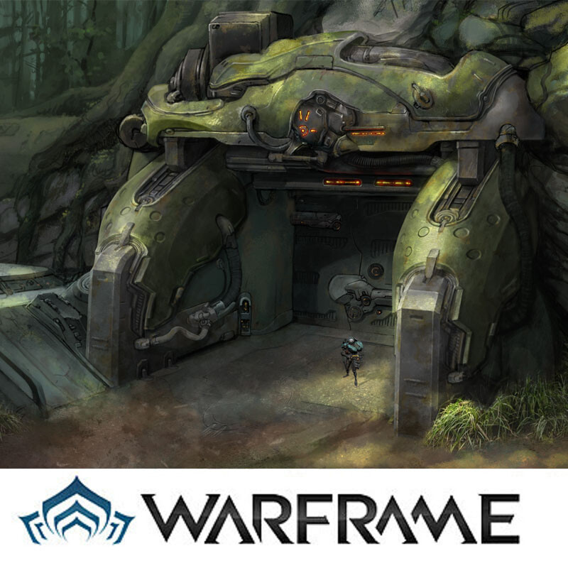 ArtStation - Warframe - The New War - Grineer Vault Entrance