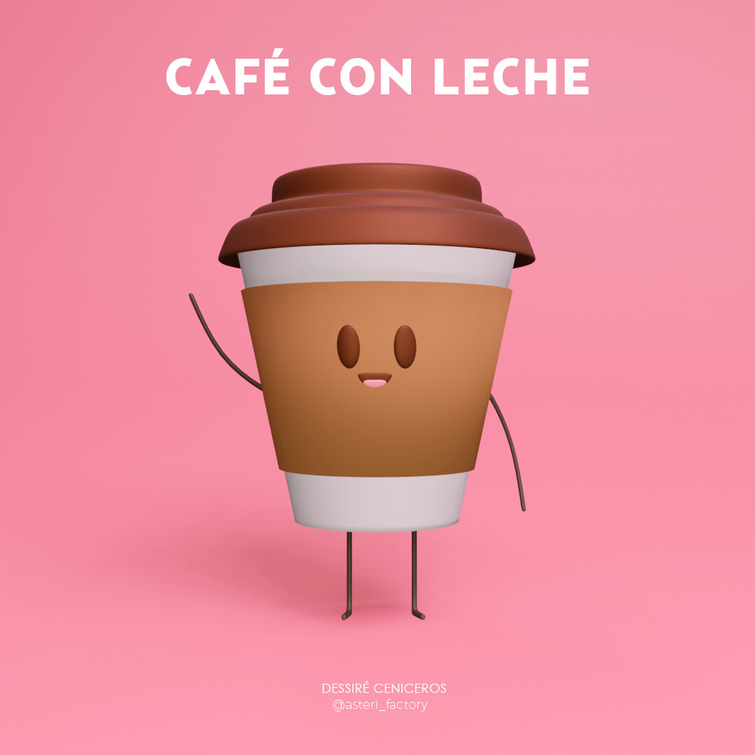 ArtStation - CAFÉ CON LECHE