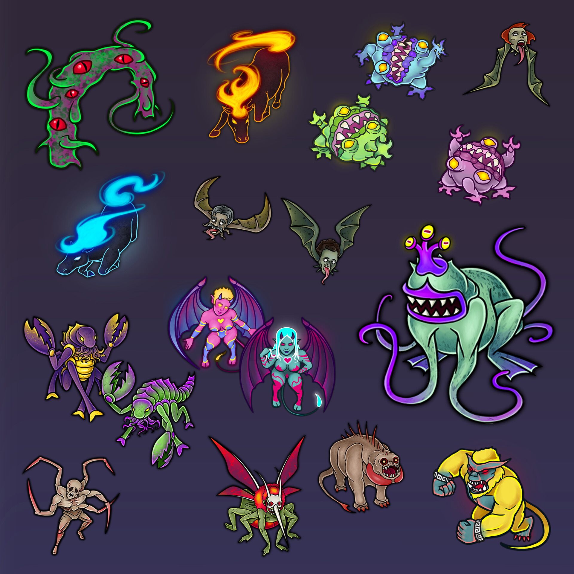 ArtStation - Tokens for Roll20. Part 1