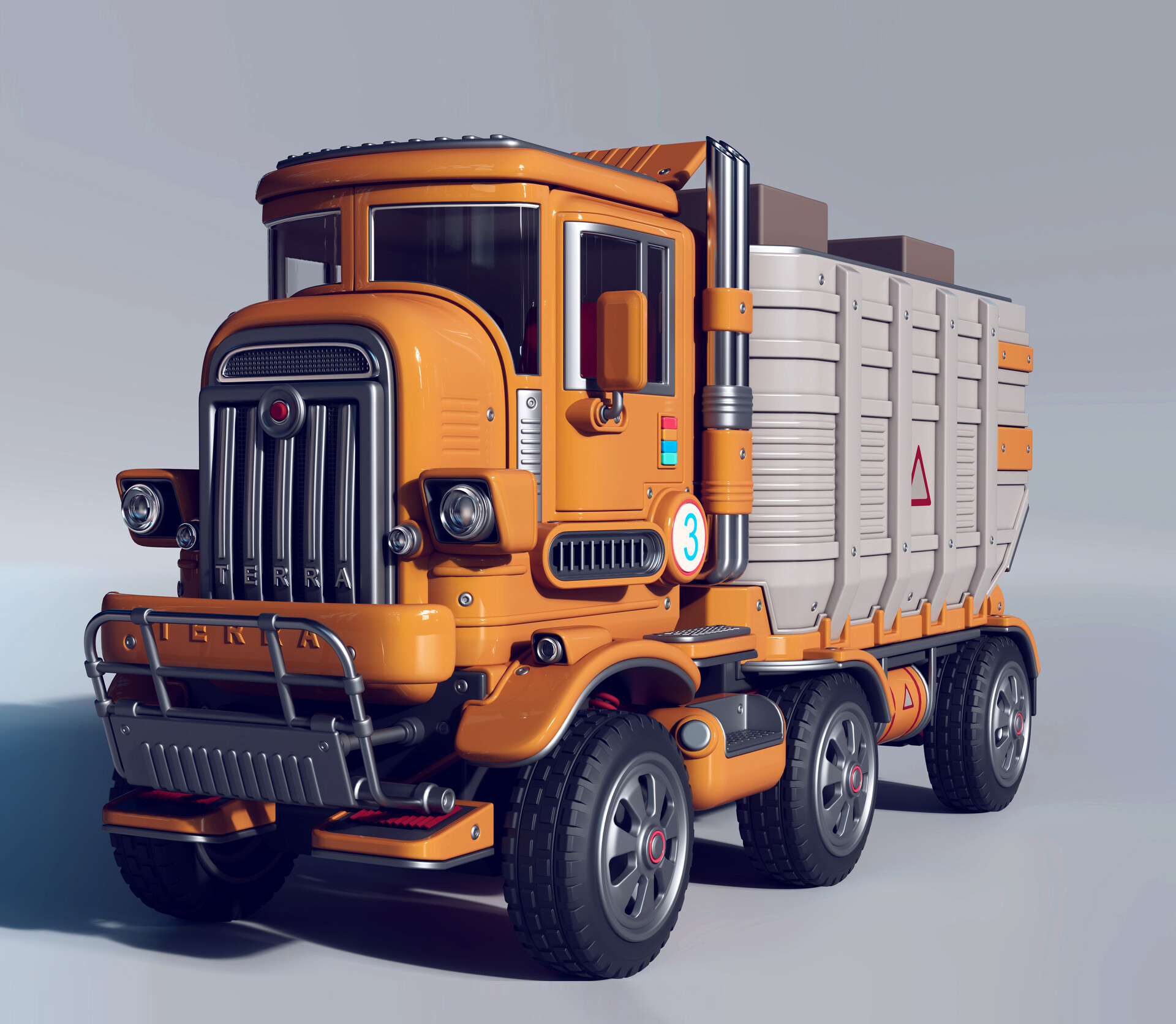 OccultArt Creation Studios - Terra Toy Transport Truck