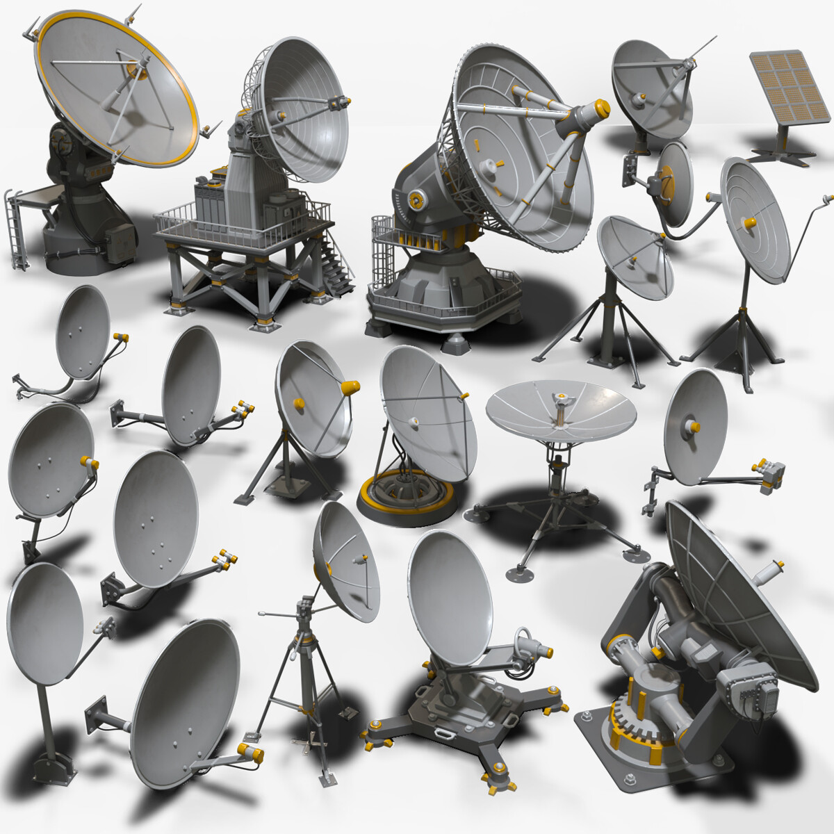 ArtStation - Antennas Collection - 21 pieces