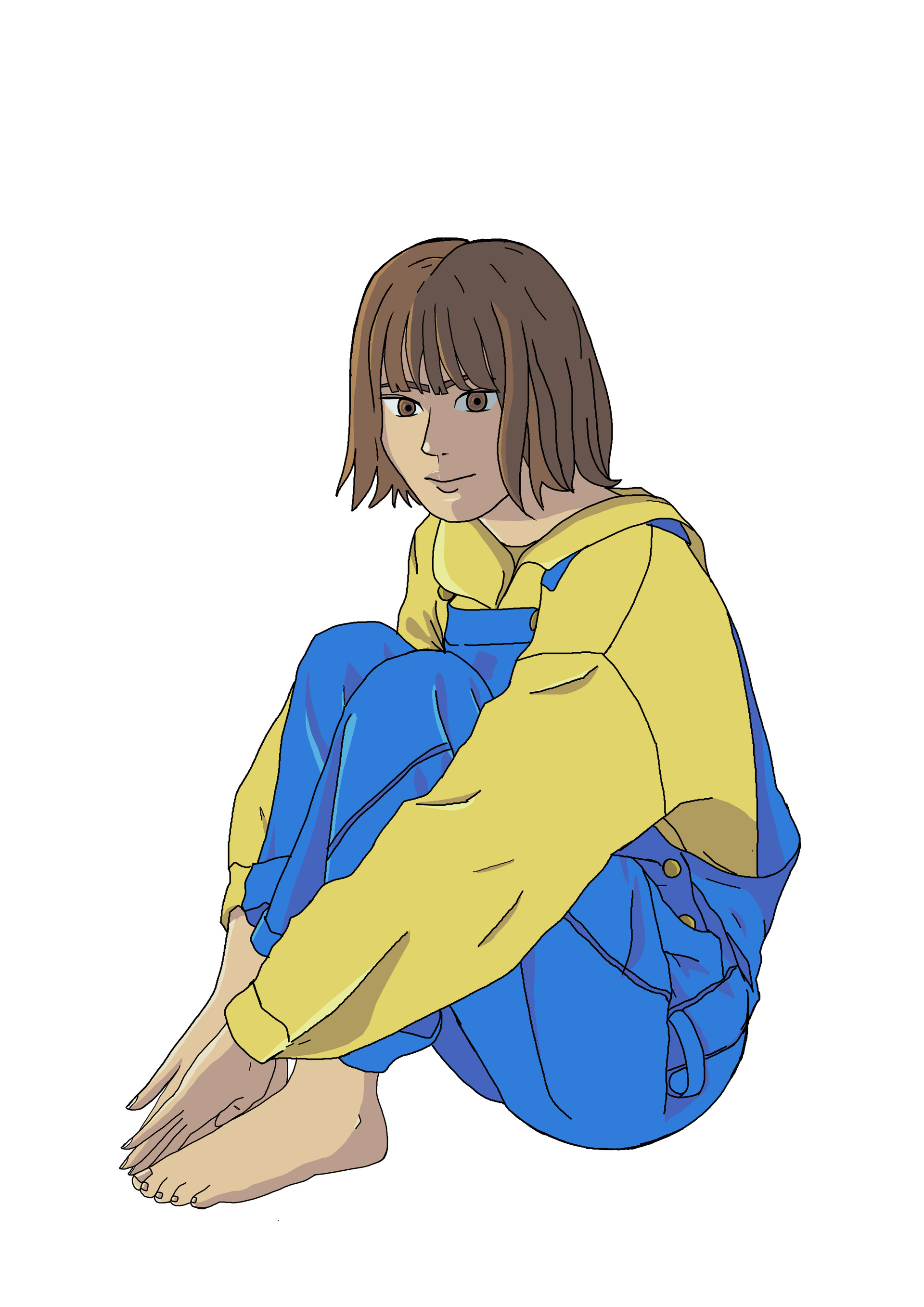 ArtStation - Different drawing and coloring styles based on manga genres