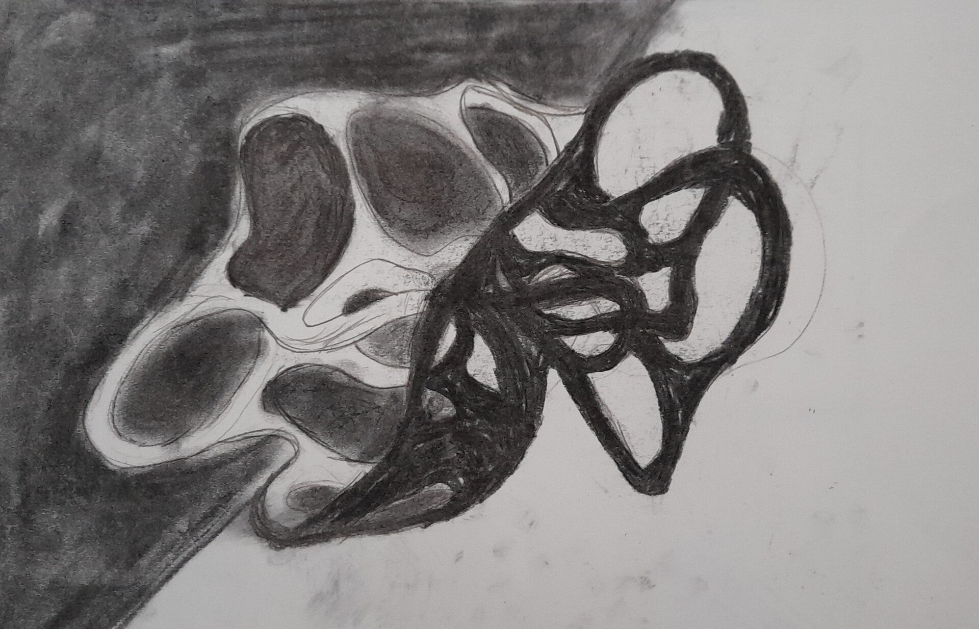 Black On White Negative Drawings