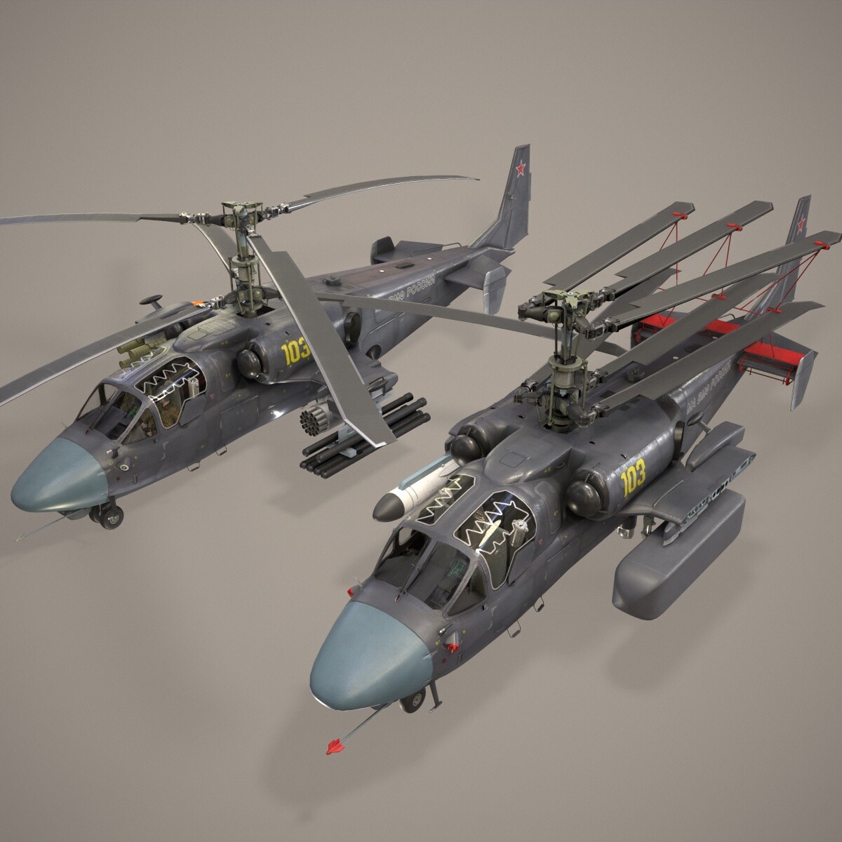 ArtStation - Kamov Ka-52K "Katran"