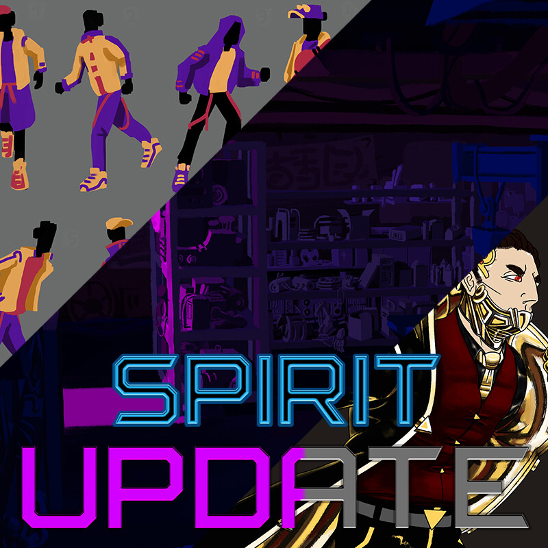 ArtStation - SPIRIT UPDATE concept and research