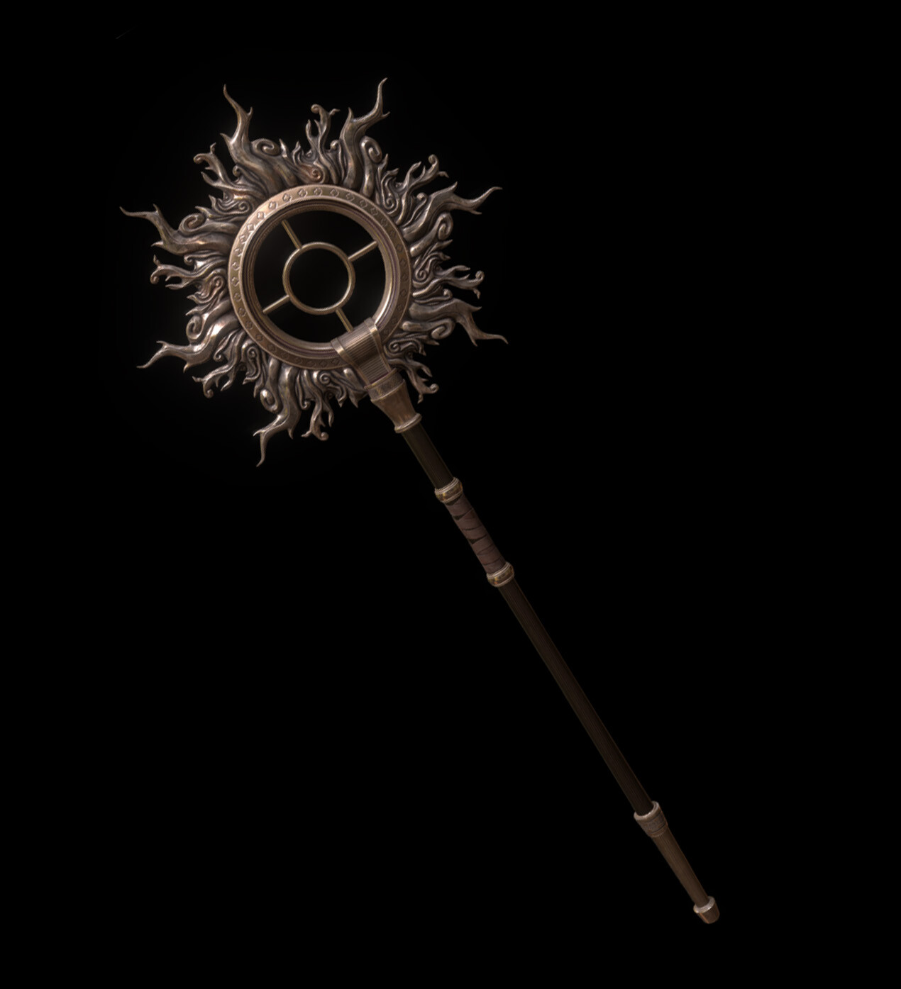 ArtStation - Ceremonial staff