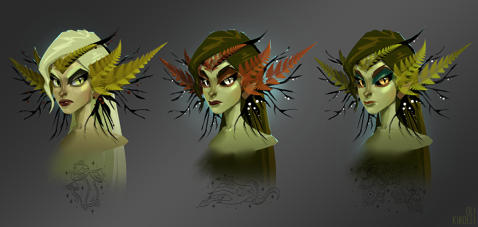 ArtStation - Forest Witch