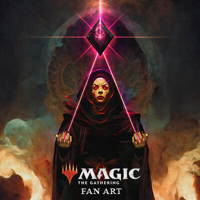 ArtStation - Forging artifact (MtG fan art)