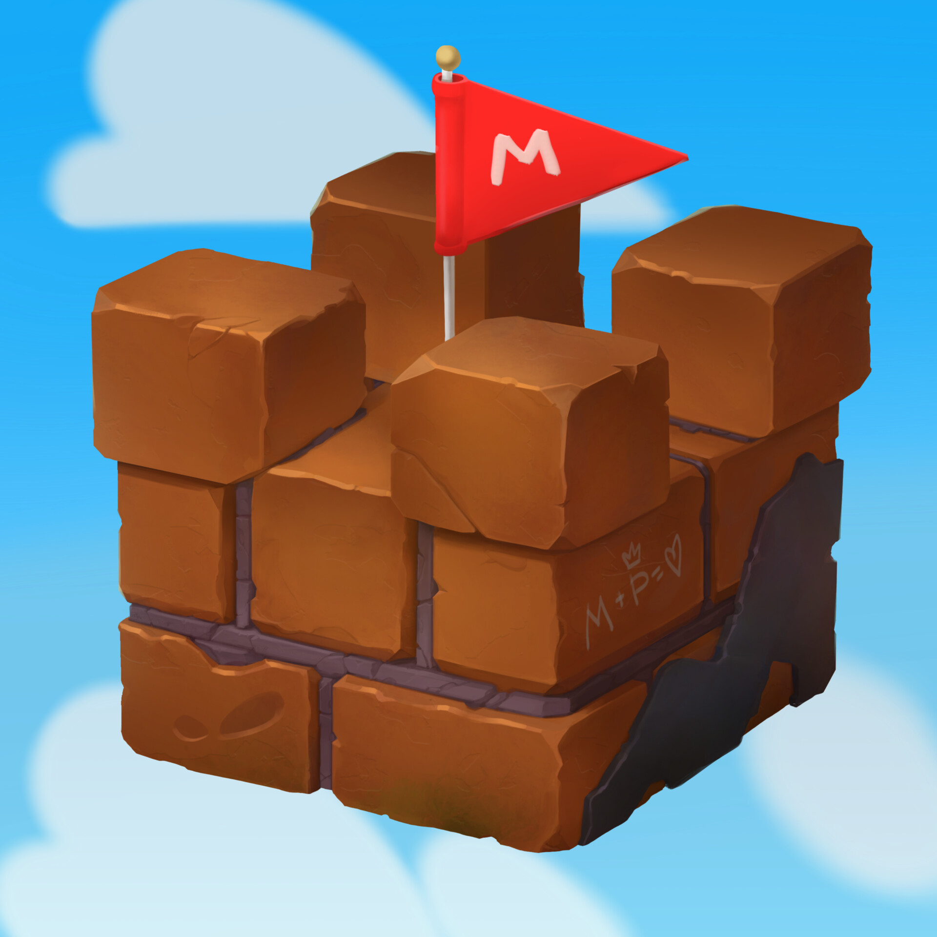 ArtStation - MARIO PROPS