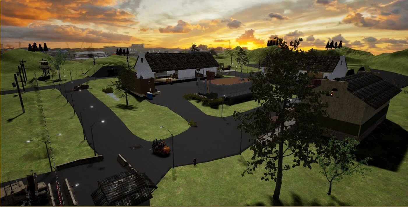 ArtStation - Call of Duty Inspired FPS Map : The Bomb Dump