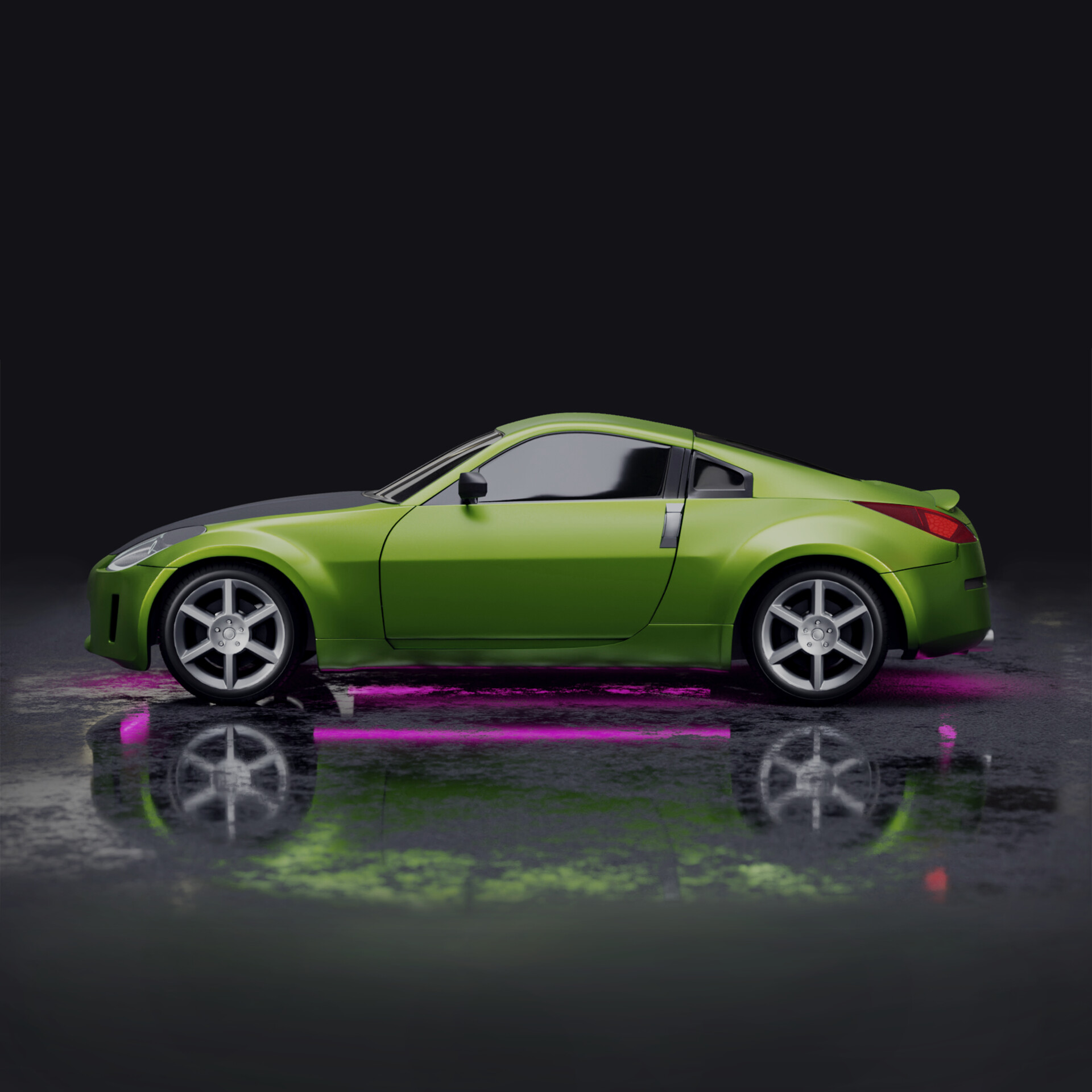 ArtStation - NISSAN 350Z