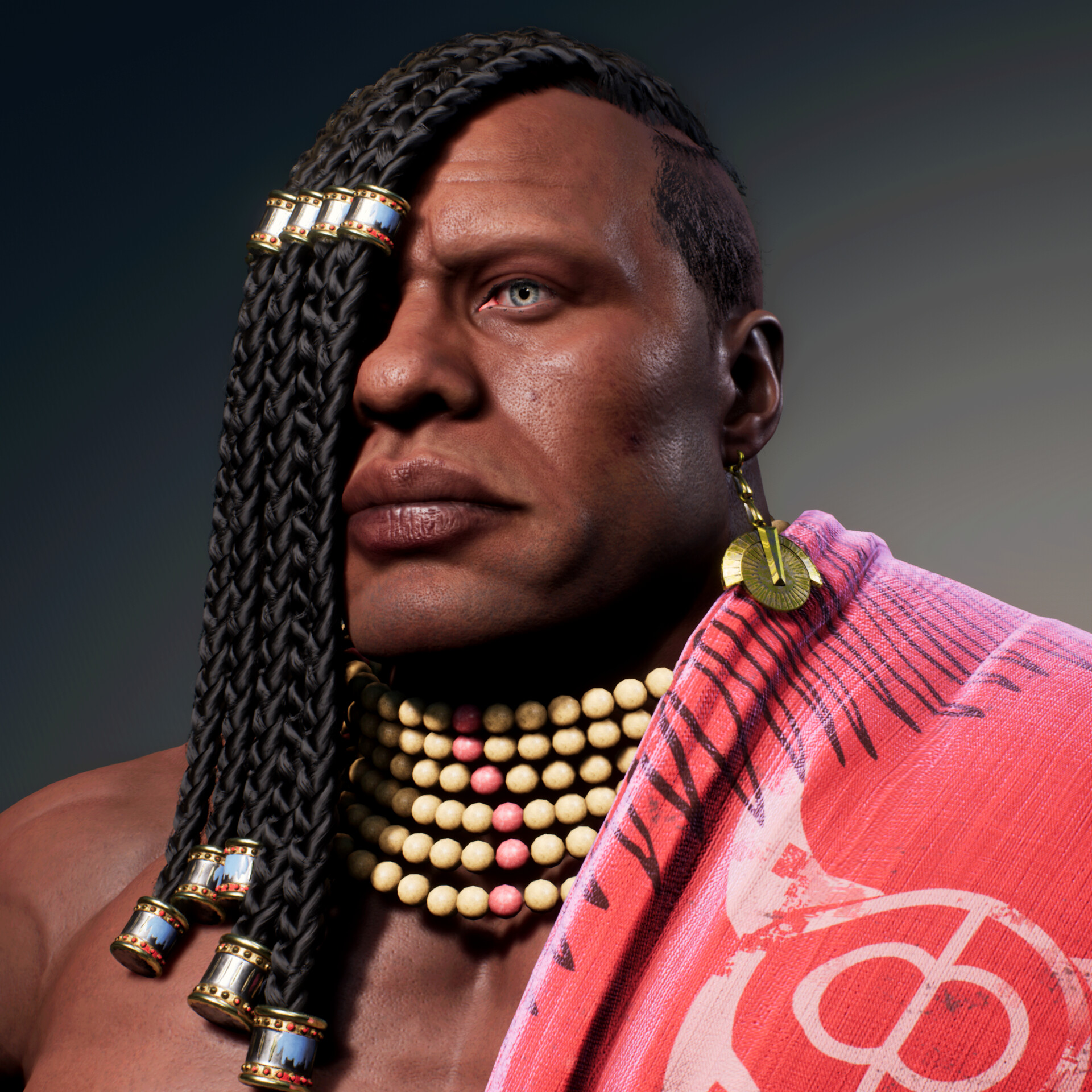 ArtStation - African Militia Character - Fan Art