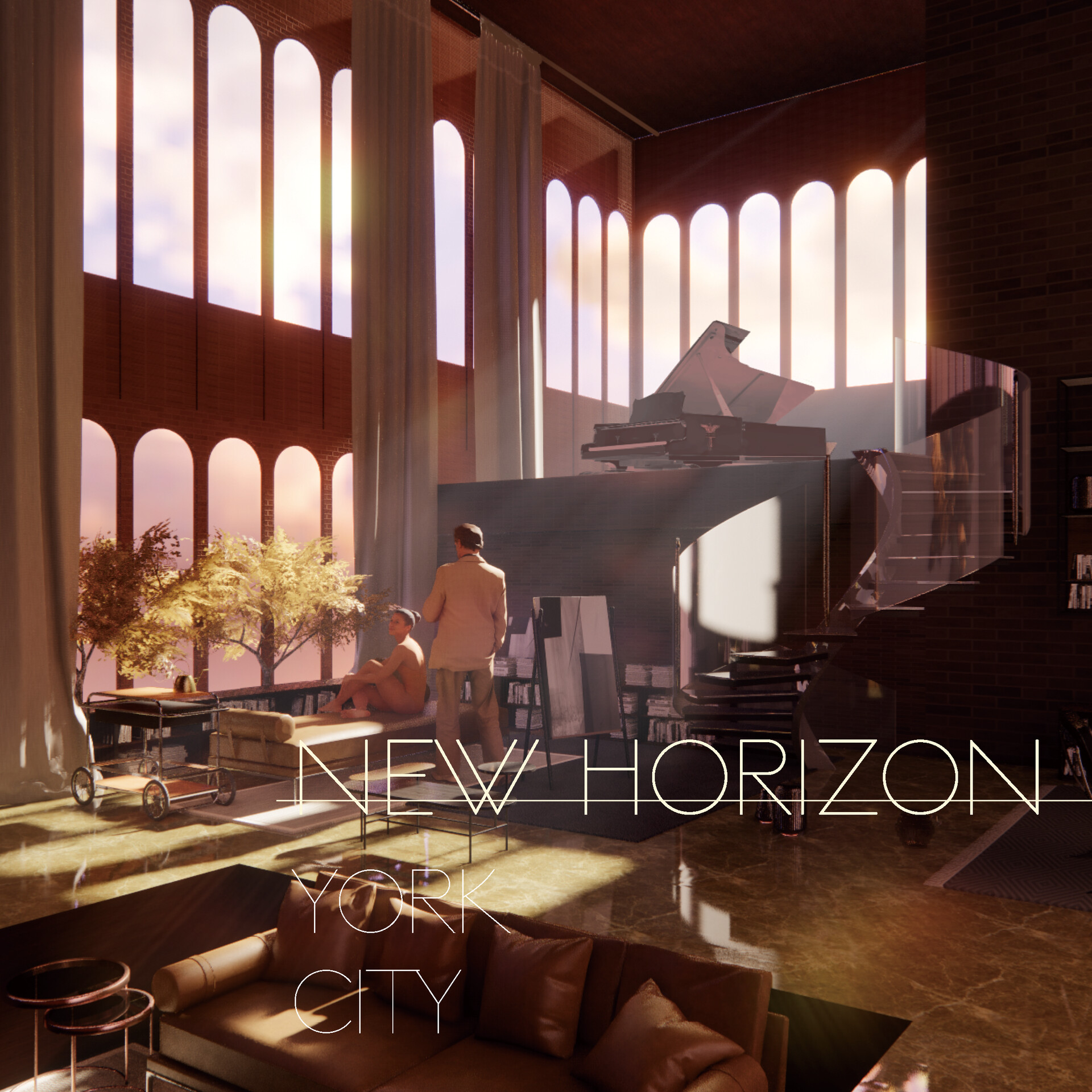 ArtStation - New Horizon: Upper City