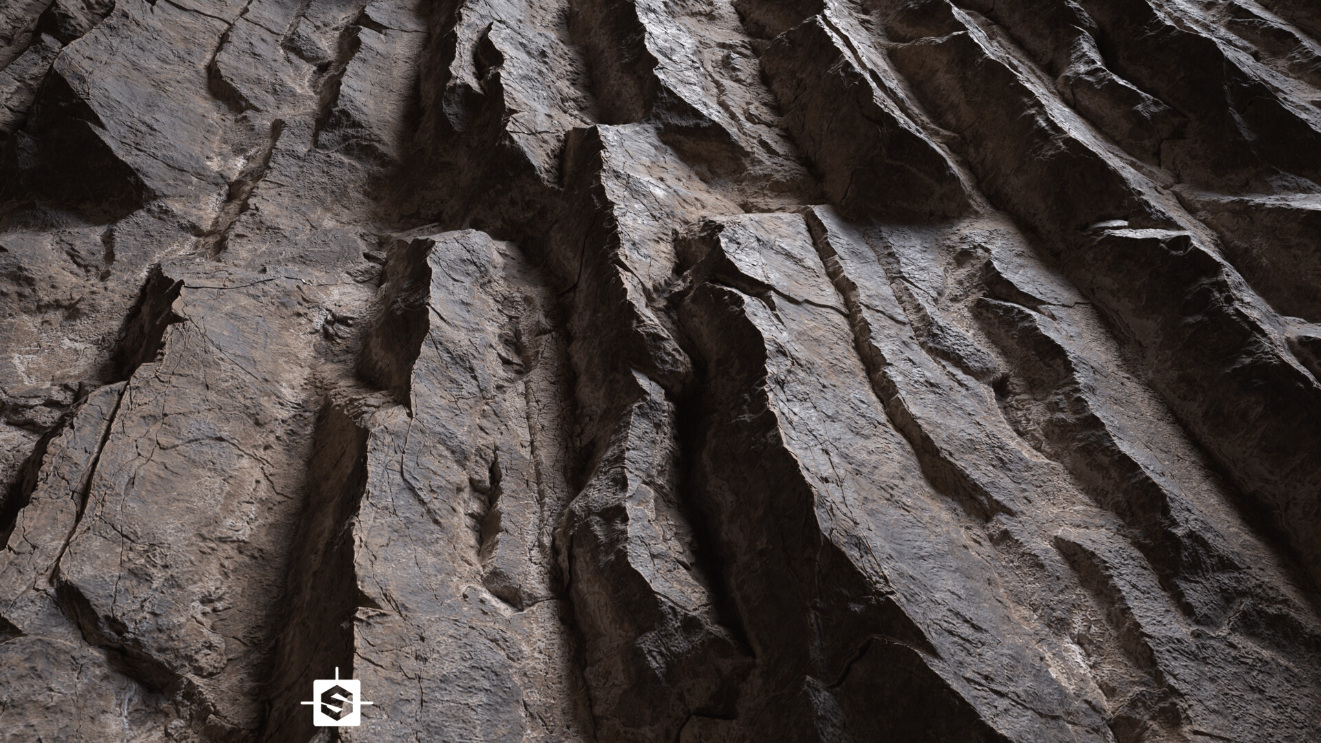 ArtStation - rock cliff