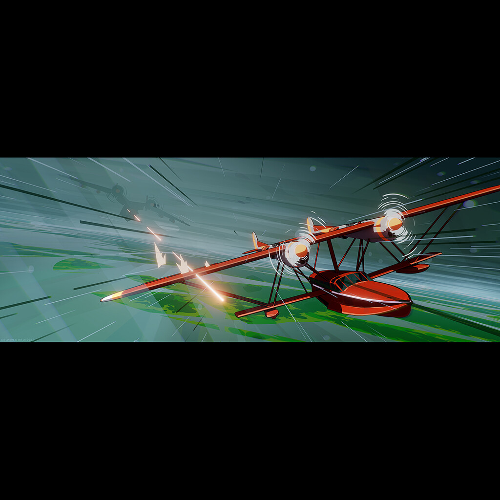 ArtStation - Taking fire