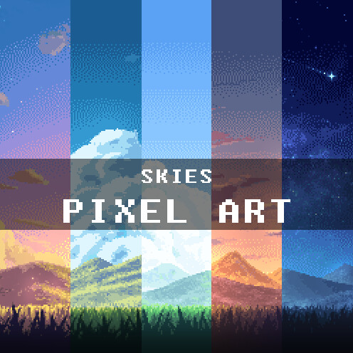 ArtStation - Pixel Skies