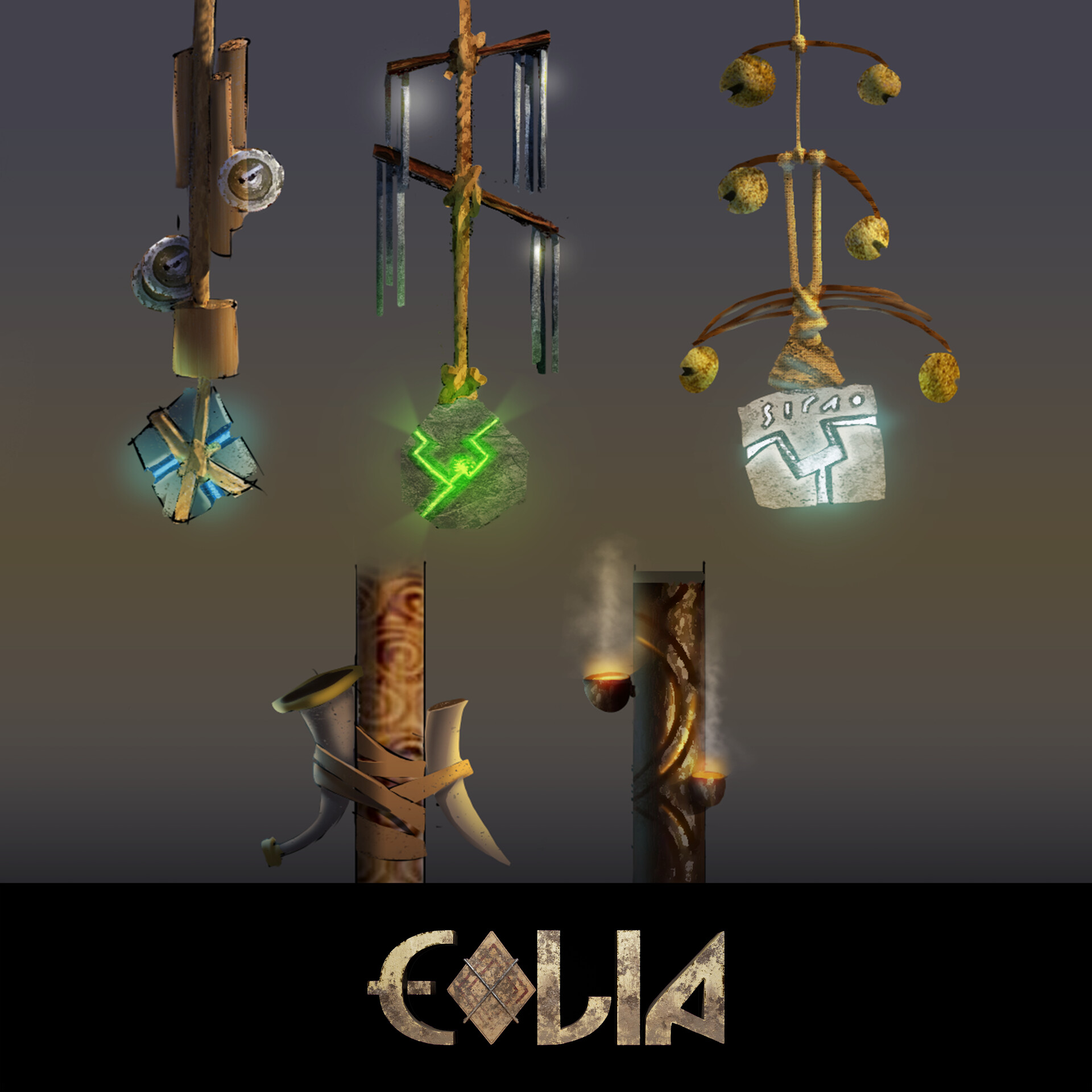 ArtStation - ROTU Eolia - Crone Tent