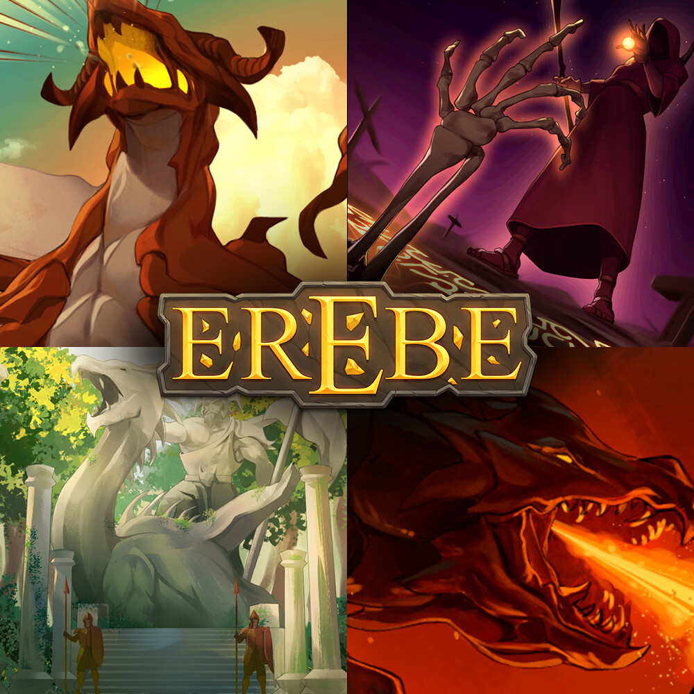 ArtStation - Erebe - Card collection 1