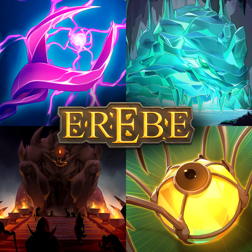 ArtStation - Erebe - Card collection 2