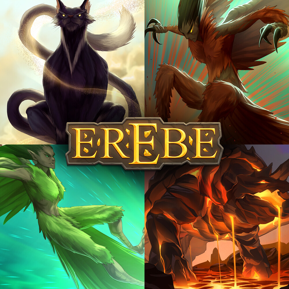 ArtStation - Erebe - Card collection 4