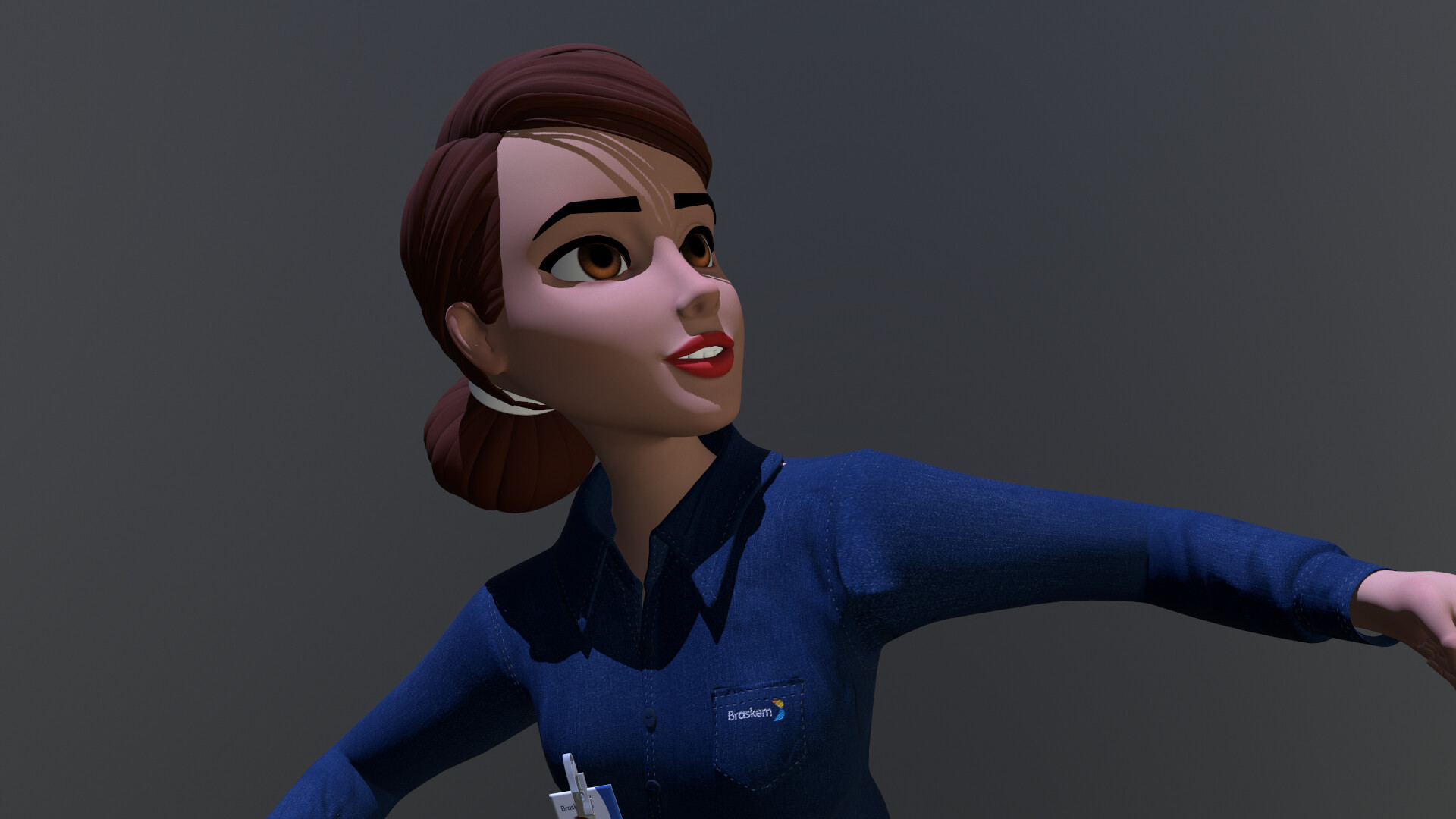 ArtStation - Braskem Girl | Rig System