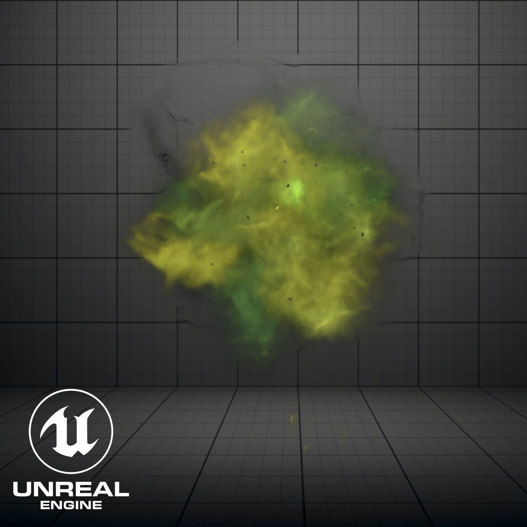 ArtStation - 1 Week 1 VFX - 07 - Poison Cloud