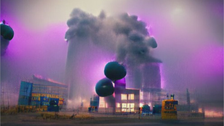 ArtStation - Power Plant Outburst