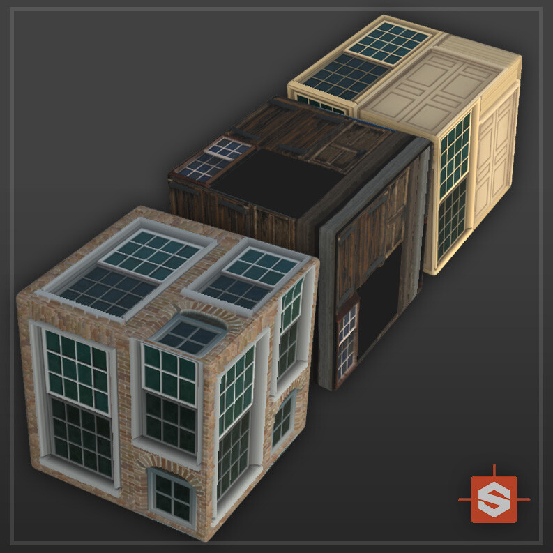 ArtStation - Building Details Substances