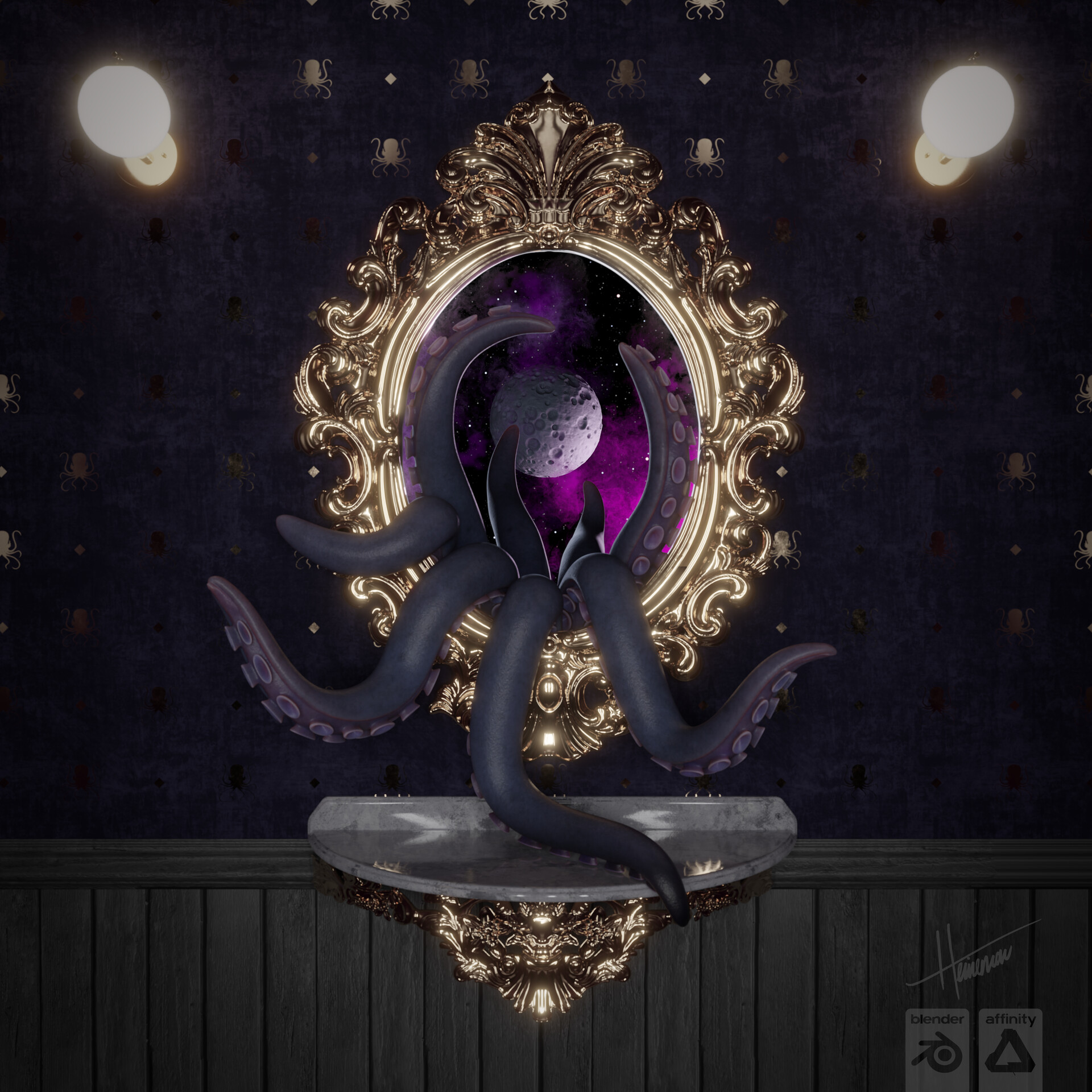 ArtStation - Cthulhu's gate