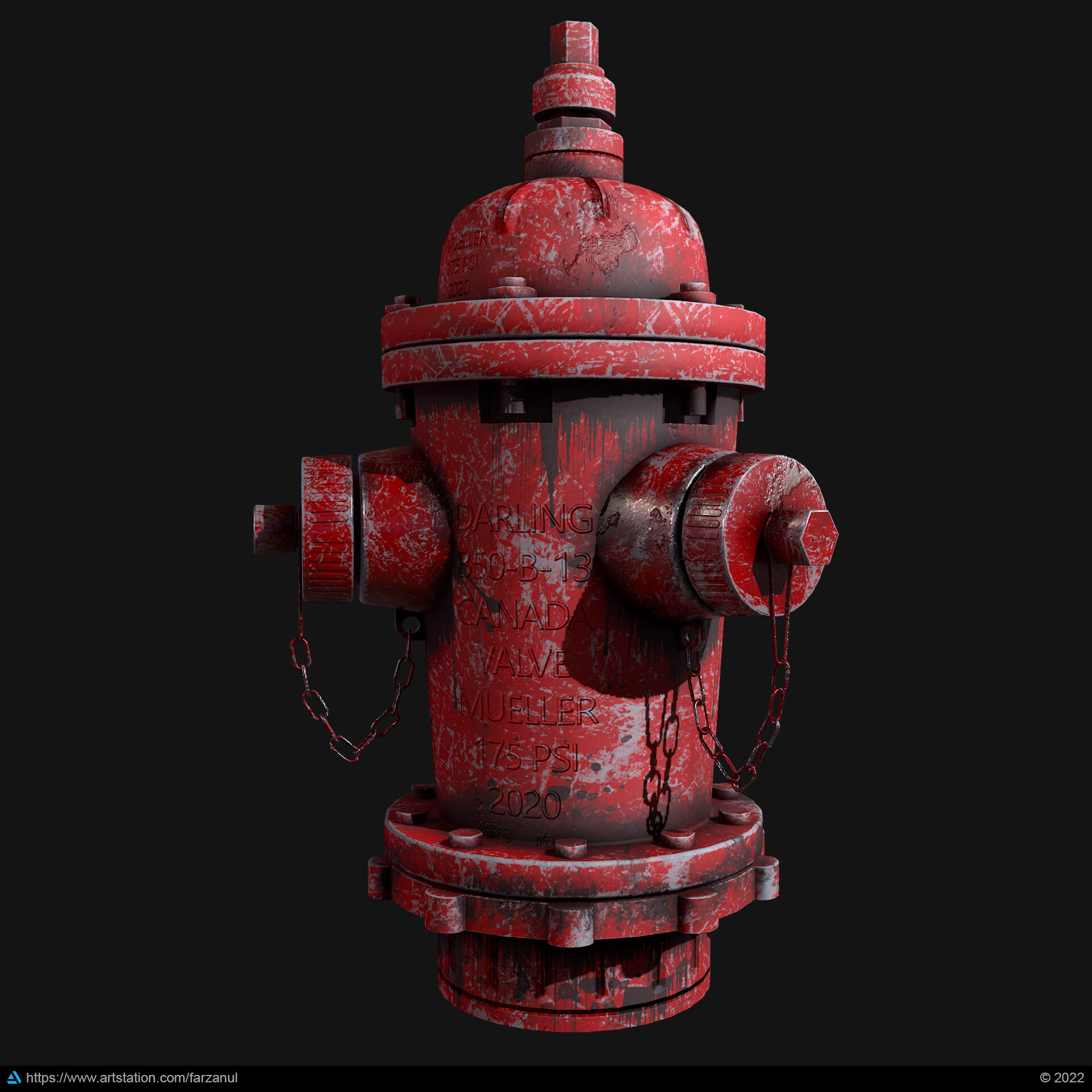 ArtStation - Fire Hydrent