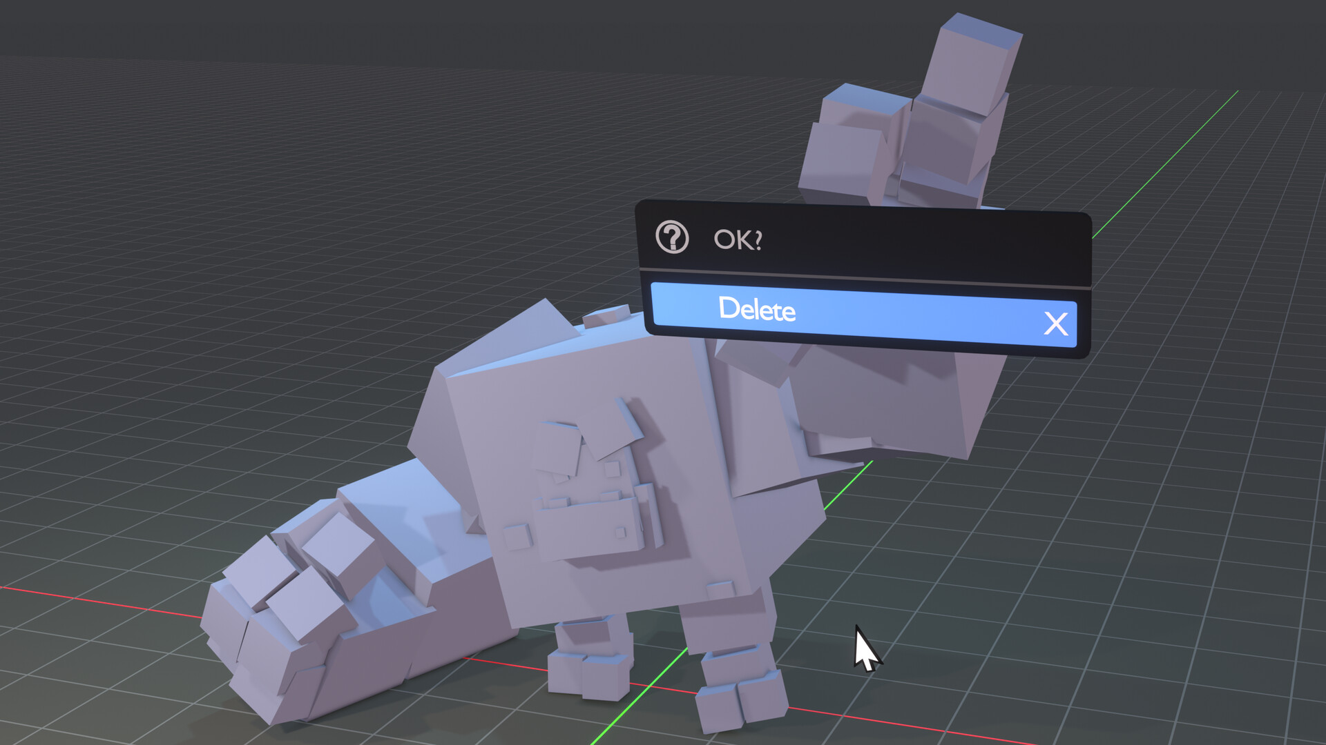 ArtStation - When the default cube is tired of getting deleted
