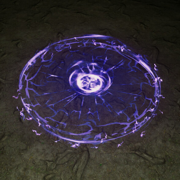 ArtStation - 3 Phase Lightning Strike Ability