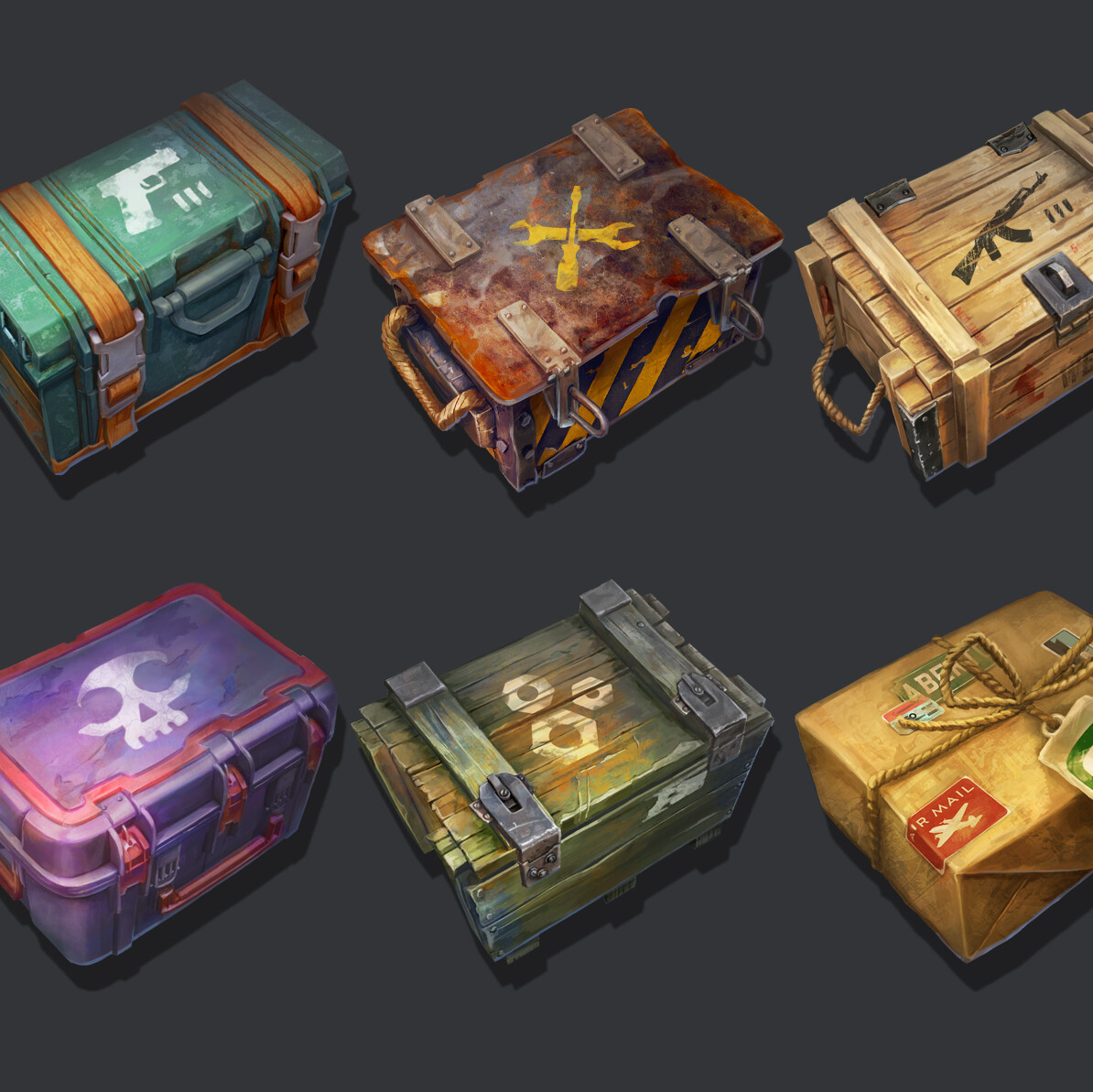 ArtStation - Offer boxes