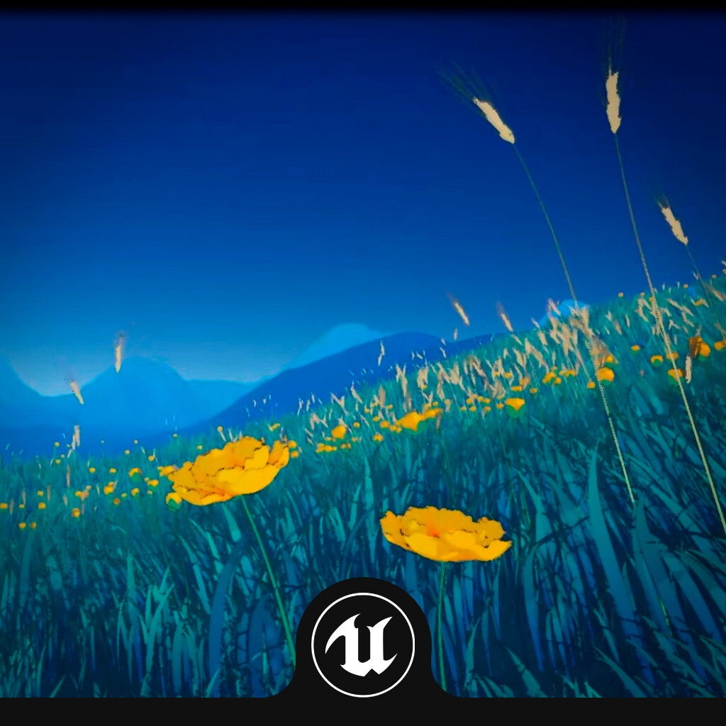 ArtStation - Dynamic Grass | UE4