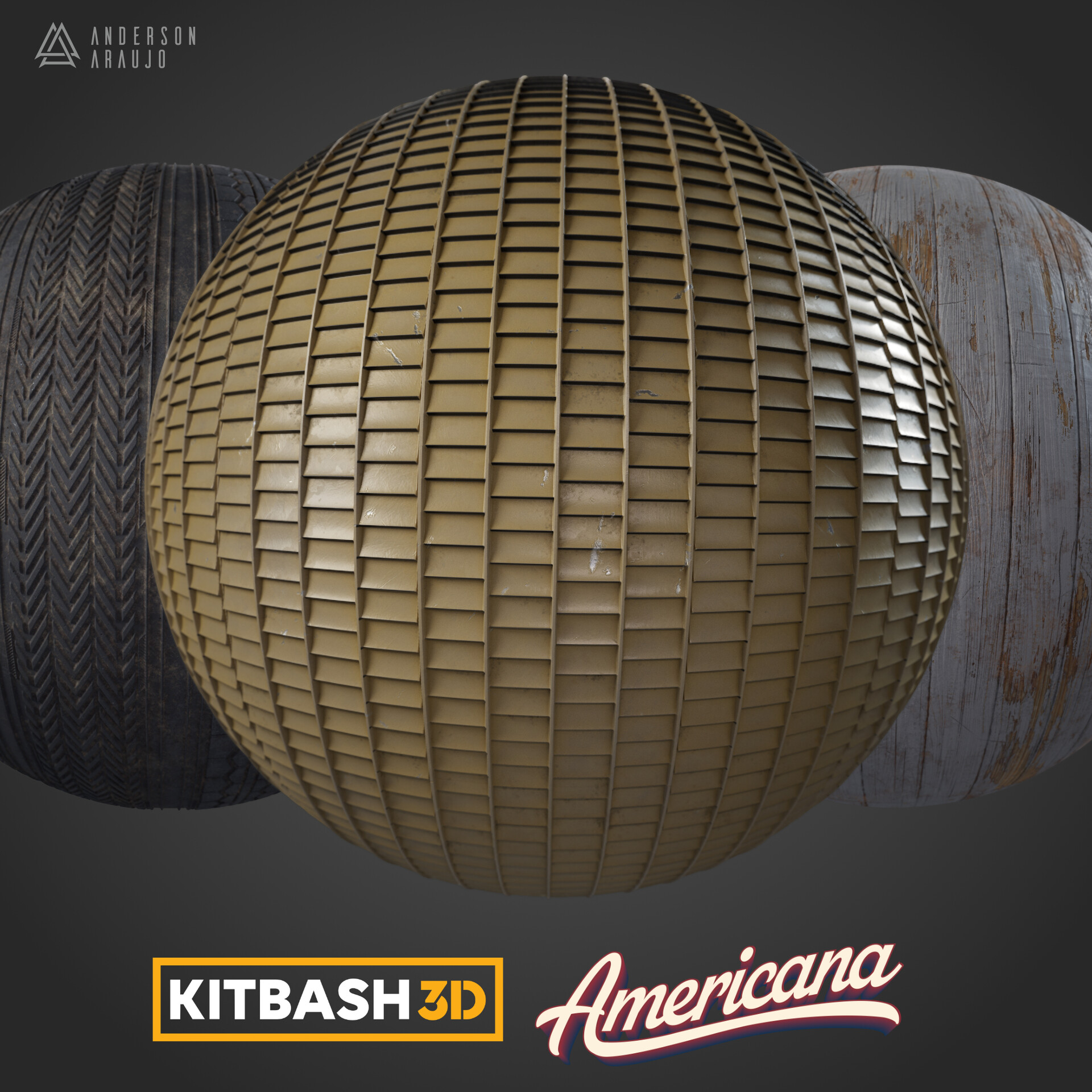 Anderson Araujo - Kitbash3D | Texture Artist | Americana Kit