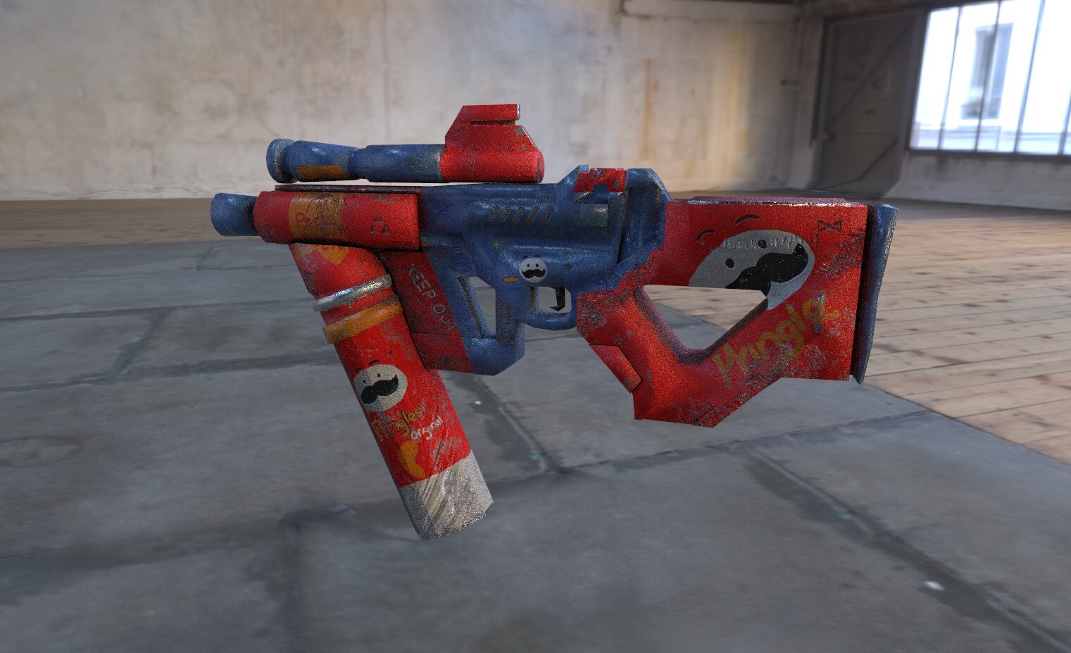 ArtStation - SNACK GUN (PRINGLES)