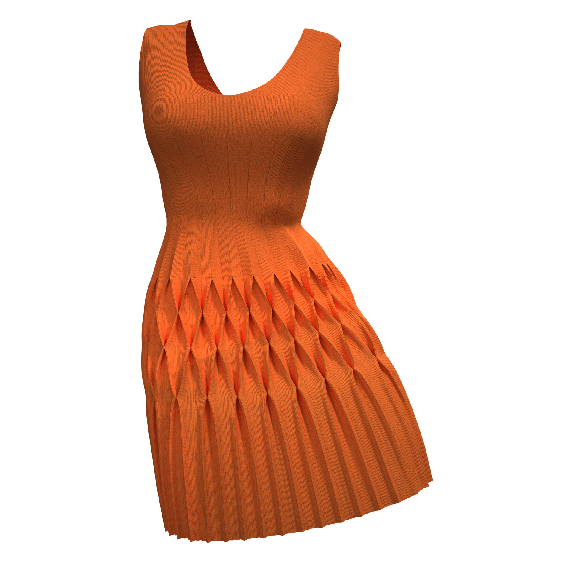 ArtStation - Smocking Frock 1