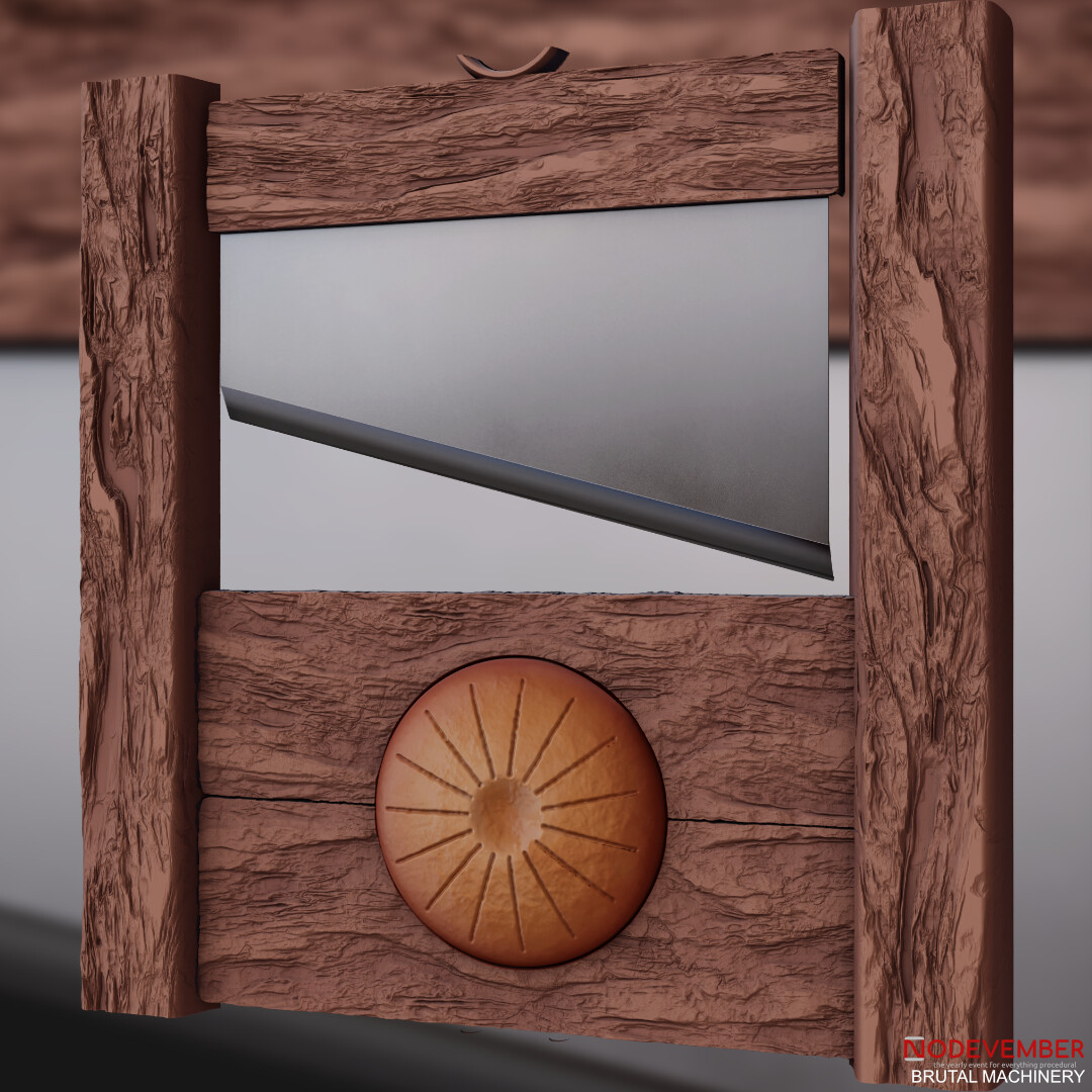 ArtStation - Brutal Machinery | DAY 11-12 - Nodevember 2022 / Substance Designer