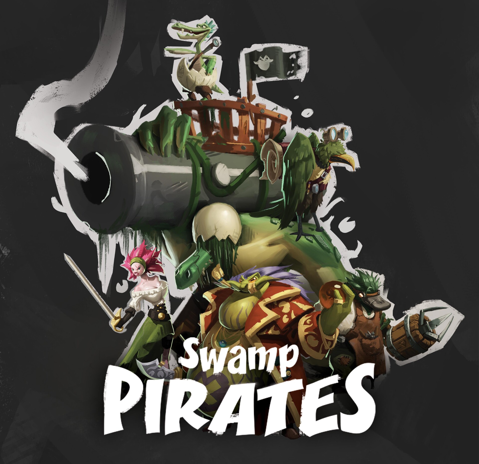 ArtStation - Swamp Pirates