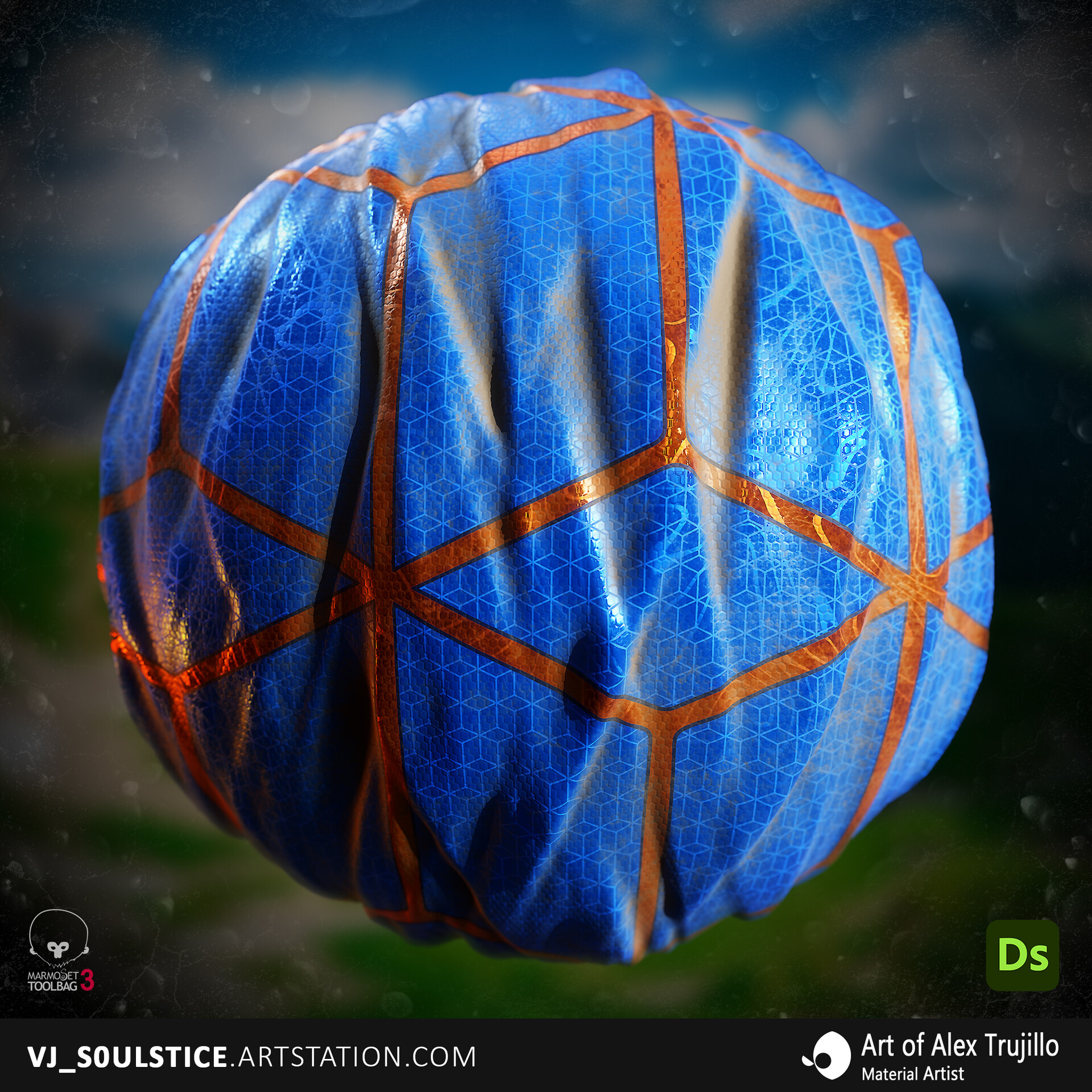 ArtStation - Sci-Fi Tarp Material