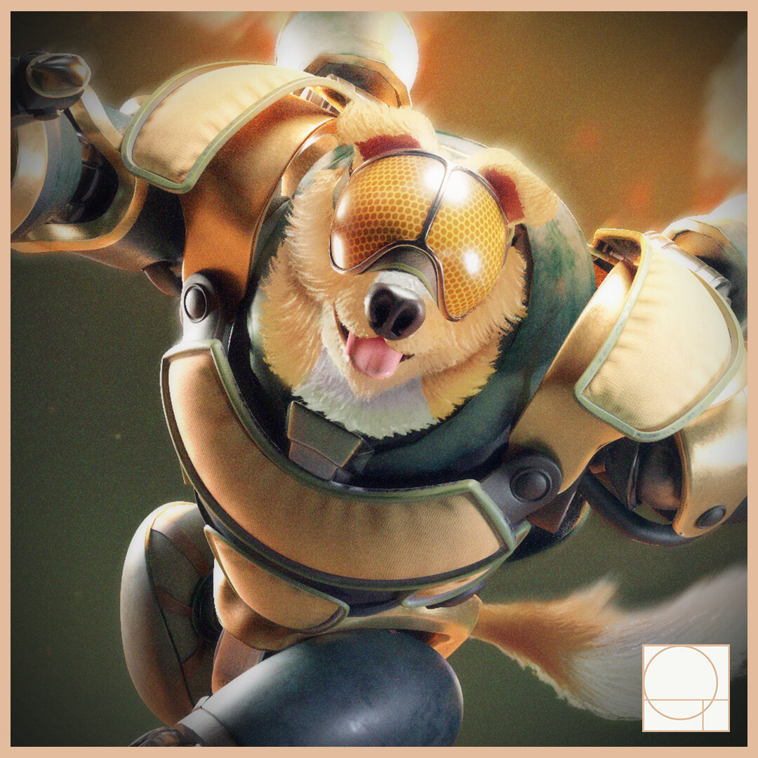 ArtStation - Agent Weredog!