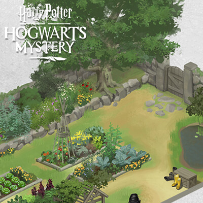 ArtStation - The Burrow Garden