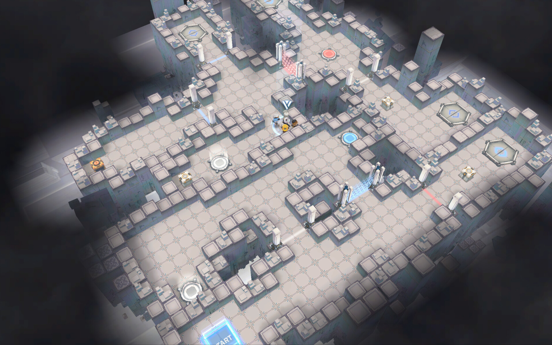 ArtStation - NIKKE_니케 -승리의 여신- Map [Lost Sector 02, 03]