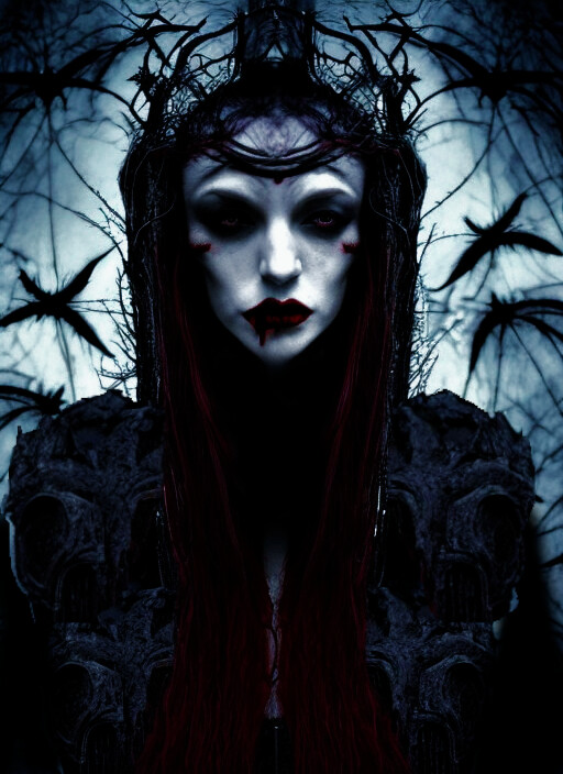 ArtStation - In another world_Vampire story 2