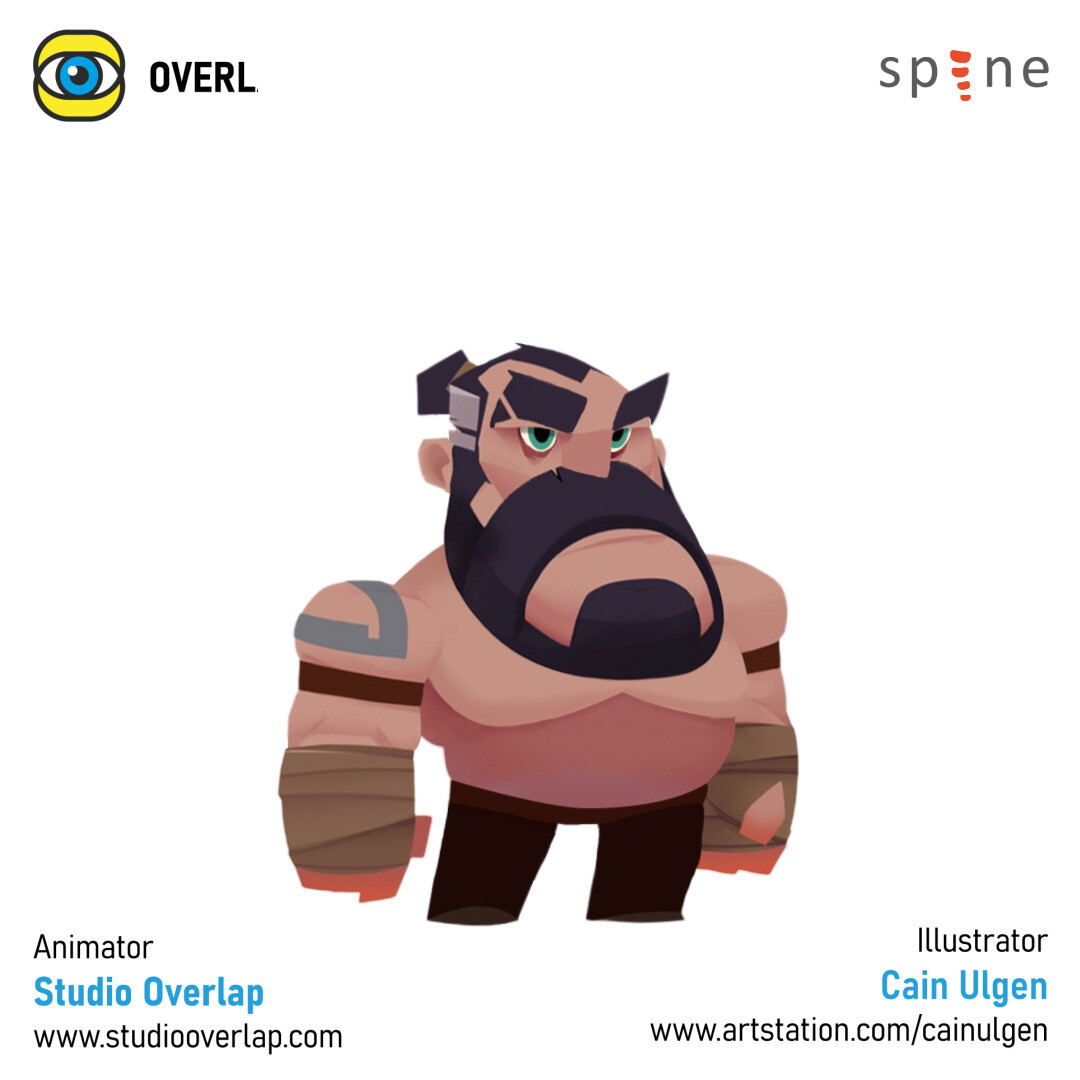 ArtStation - Winter Hunt Animation in Spine