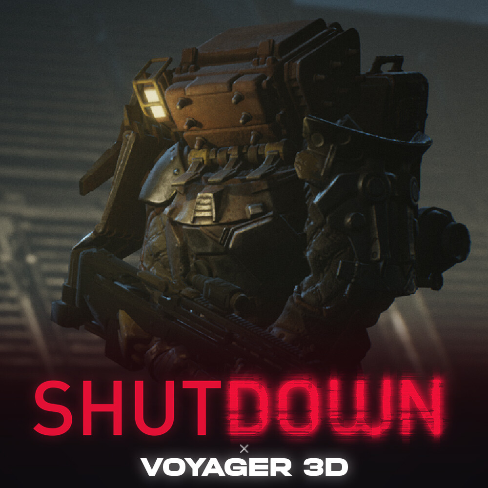 ArtStation - The MONGREL Character - SHUTDOWN